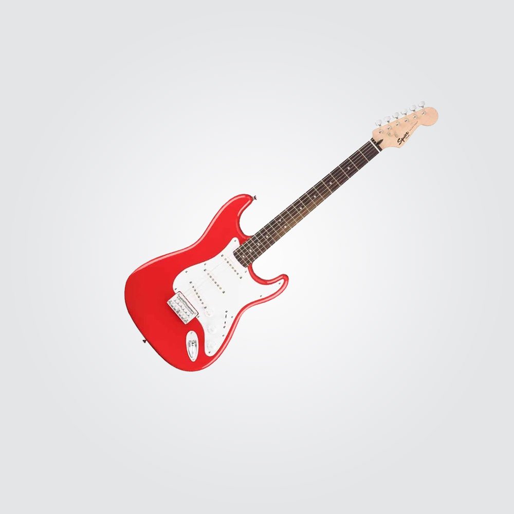 GUITARRA ELÉCTRICA SQUIER STRATOCASTER MM ROJA FENDER GE5023 | GRAND ...